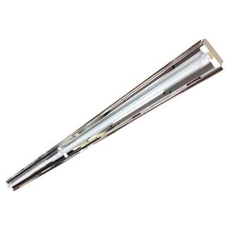 2 Lamp 8 Foot T8 LED Direct Wire Fixture. No Ballast