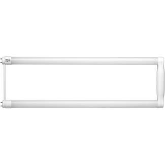 Satco 15 Watt UBend 3500K Single Ended Direct Wire T8 LED
