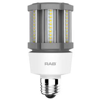 RAB 12W 5000K High Lumen Post Top LED with Medium Base