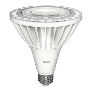 RAB 26W 3000K PAR38 Dimmable LED 90 CRI 25 Degree Beam