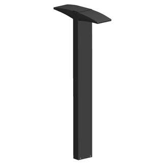 RAB 20-Watt 5000K 42" 2-Sided Bronze LED Bollard with Photocell